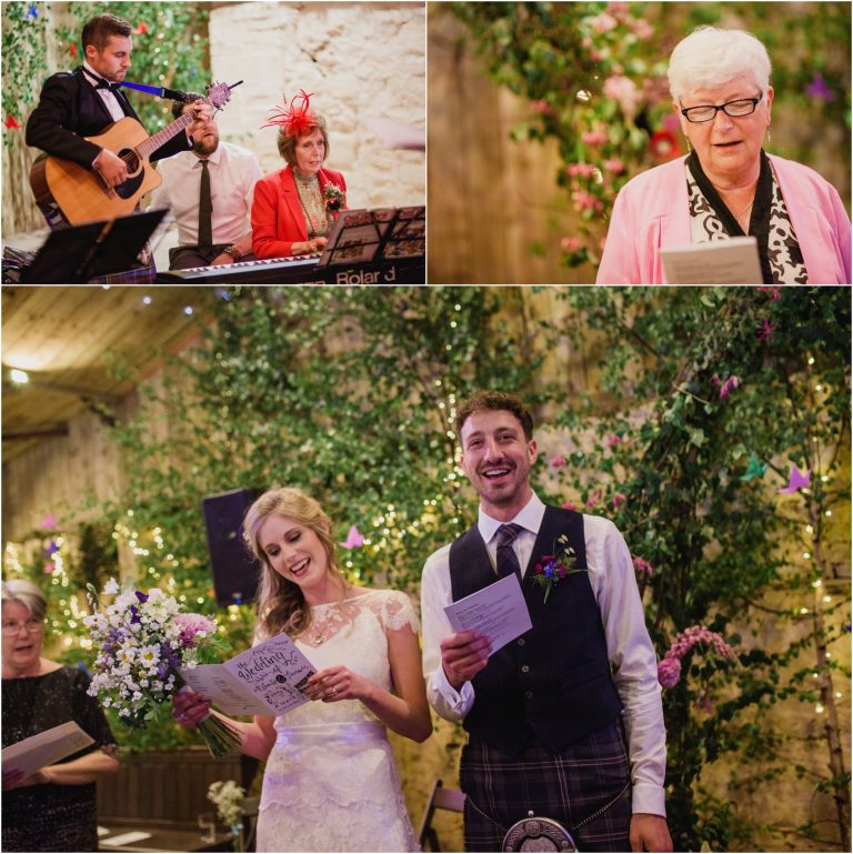 Fun filled rustic barn wedding at Comrie Croft – Fiona & Robert ...