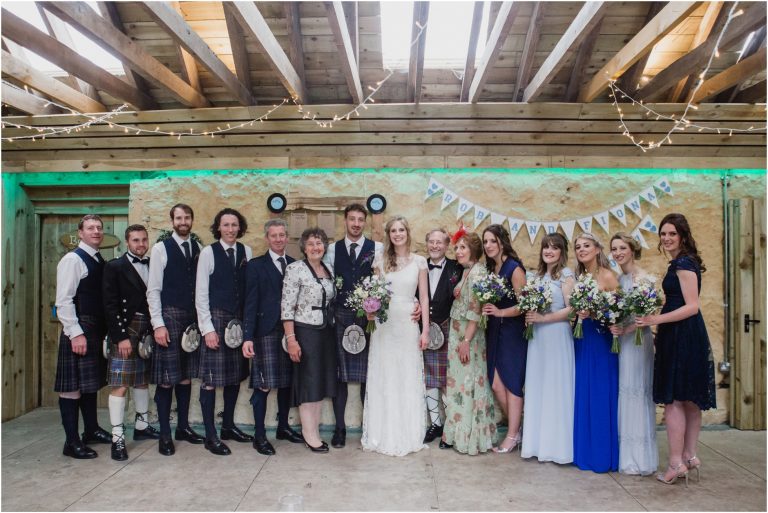Fun filled rustic barn wedding at Comrie Croft – Fiona & Robert ...