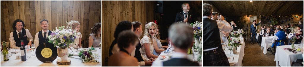 Fun filled rustic barn wedding at Comrie Croft – Fiona & Robert ...