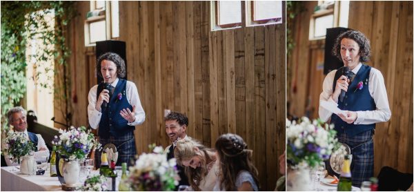 Fun filled rustic barn wedding at Comrie Croft – Fiona & Robert ...