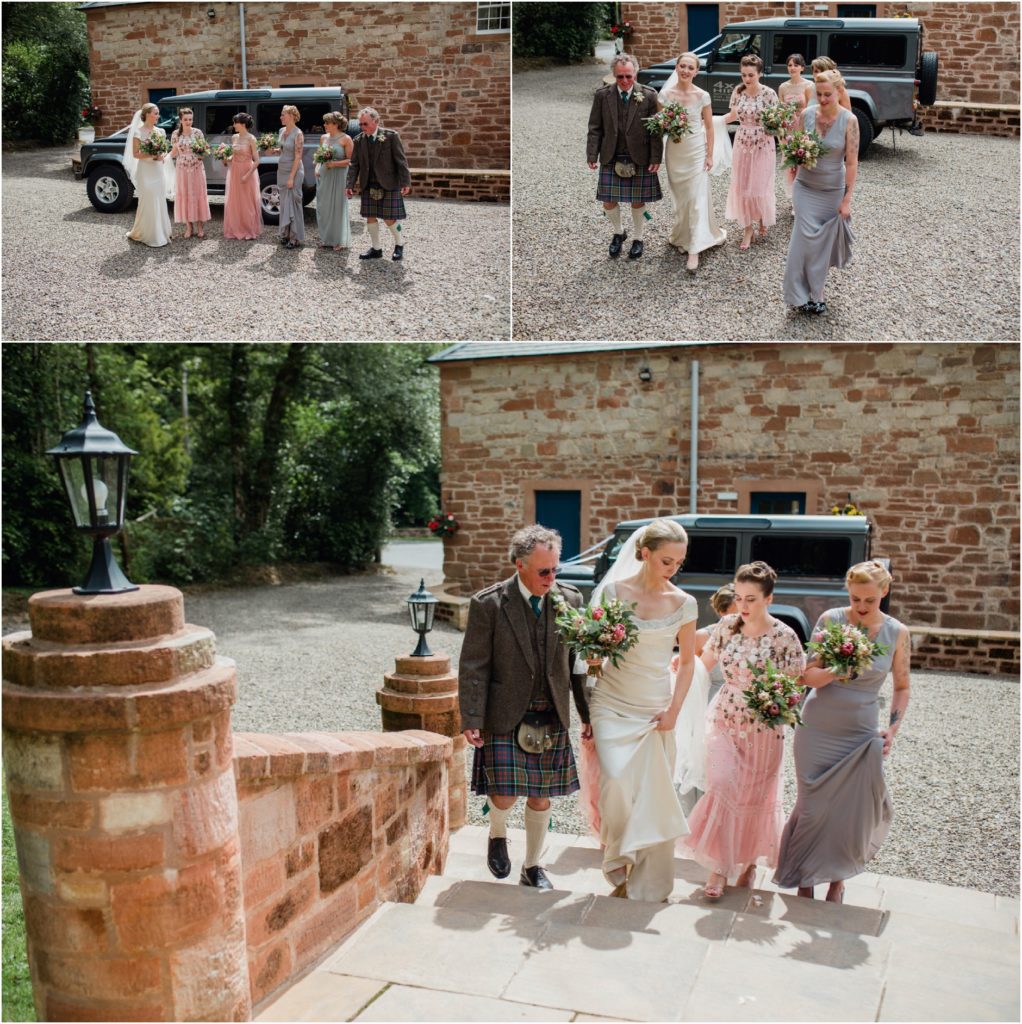 Vintage safari wedding Boswell Coach House, Auchinleck Estate – Iona ...