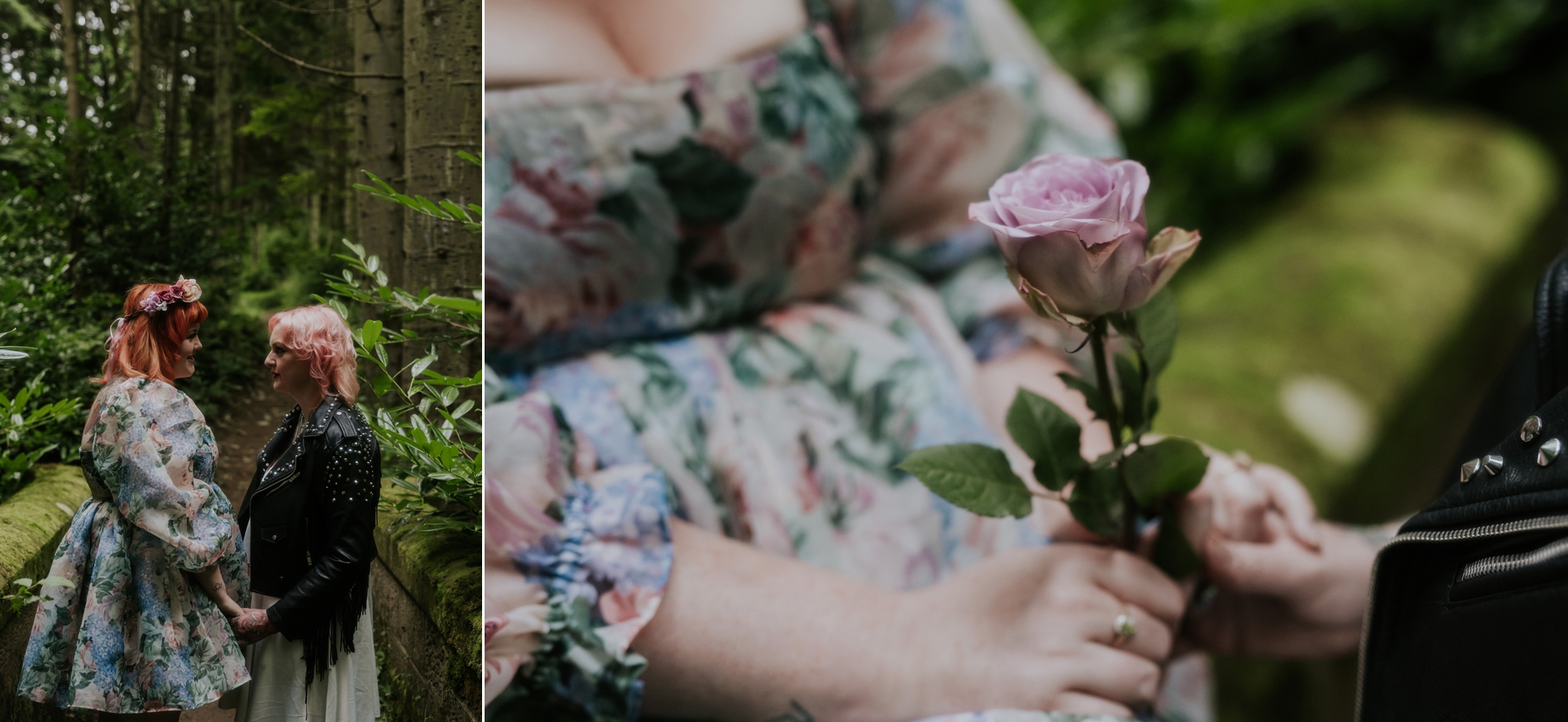 Maspie Den Falkland Estate Engagement Shoot – Kirsty & Vicky – Creative ...