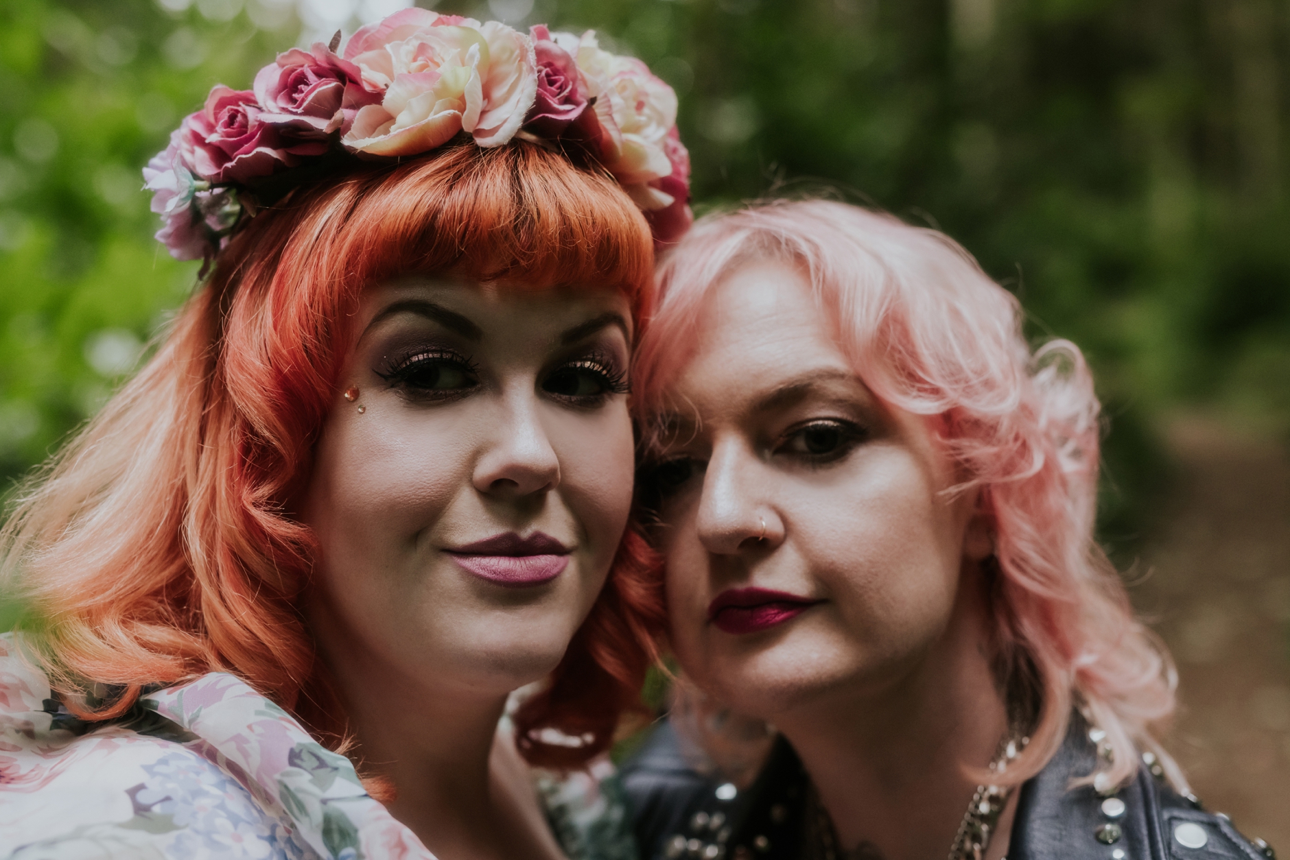 Maspie Den Falkland Estate Engagement Shoot – Kirsty & Vicky – Creative ...