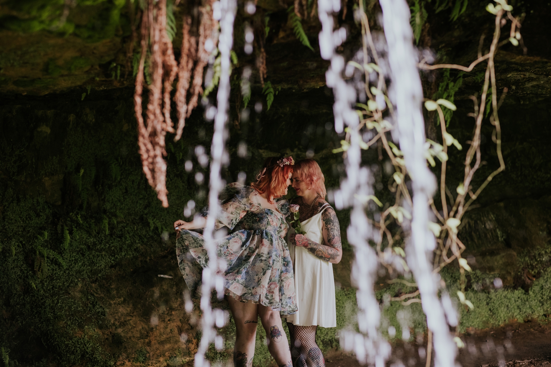 Maspie Den Falkland Estate Engagement Shoot – Kirsty & Vicky – Creative ...
